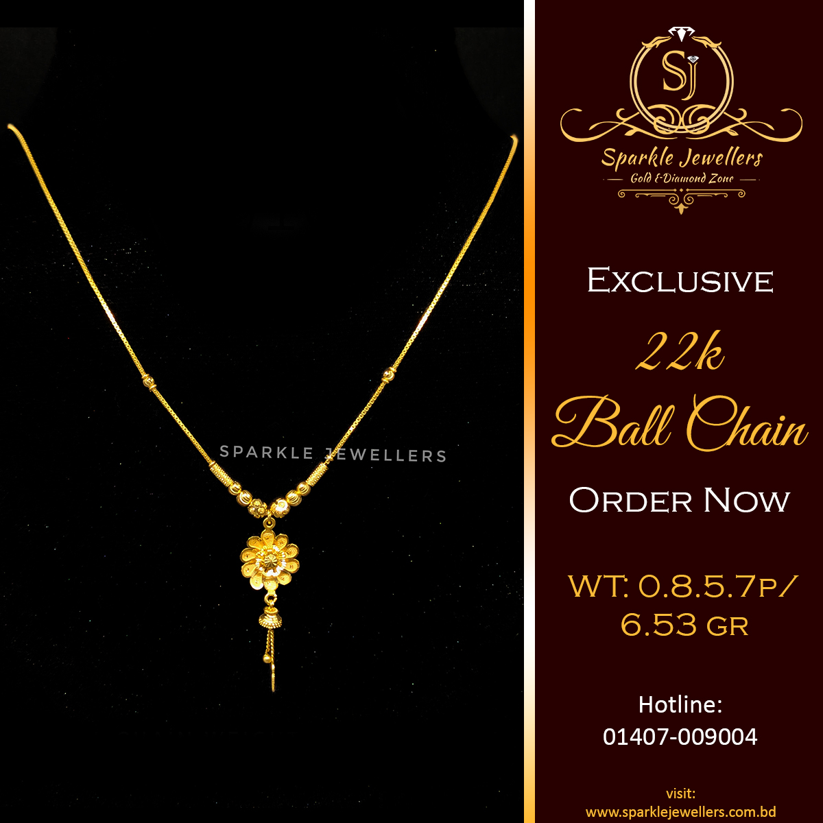 Ball Chain | Sparkle Jewellers