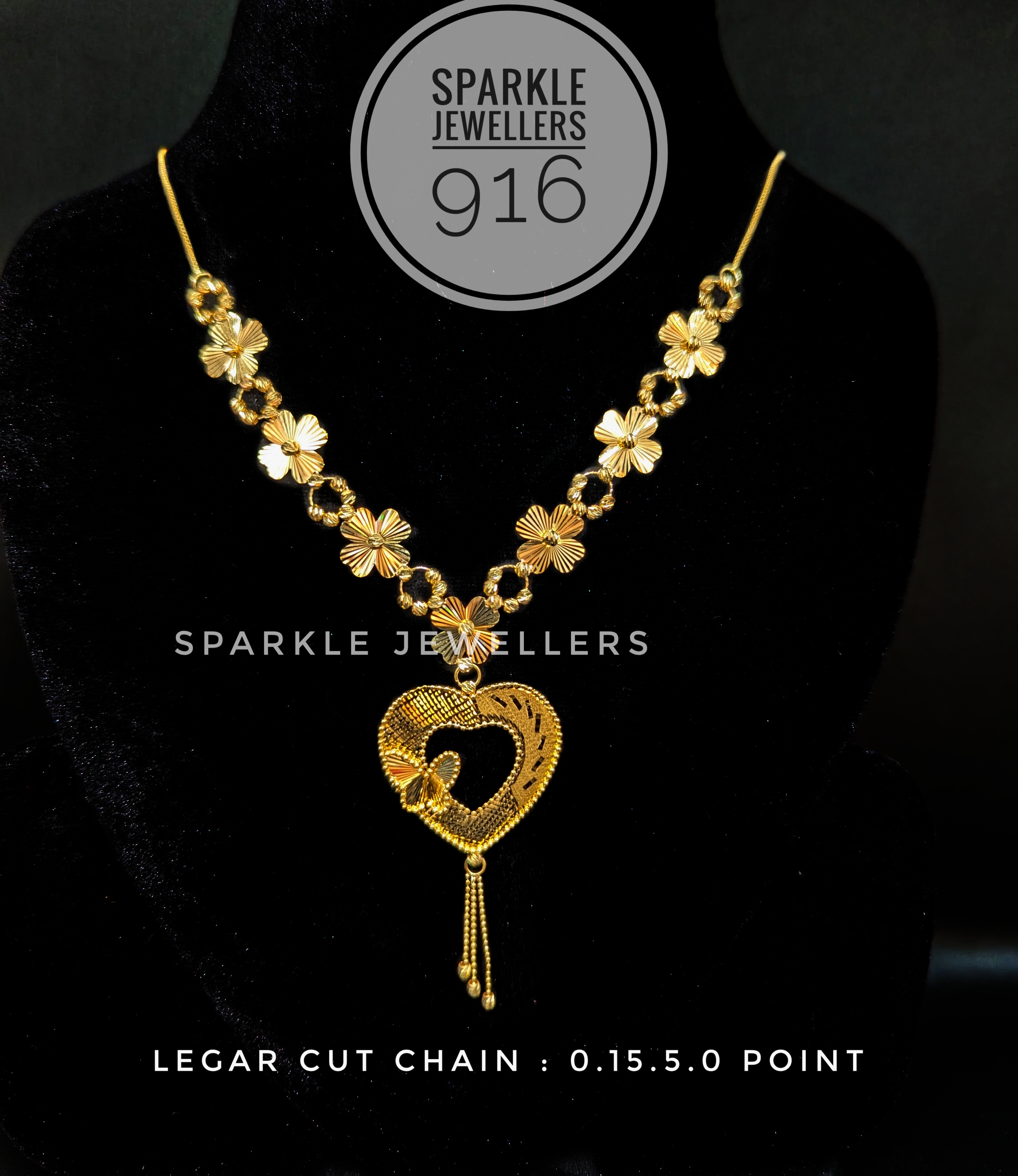 Laser Cut Chain | Sparkle Jewellers