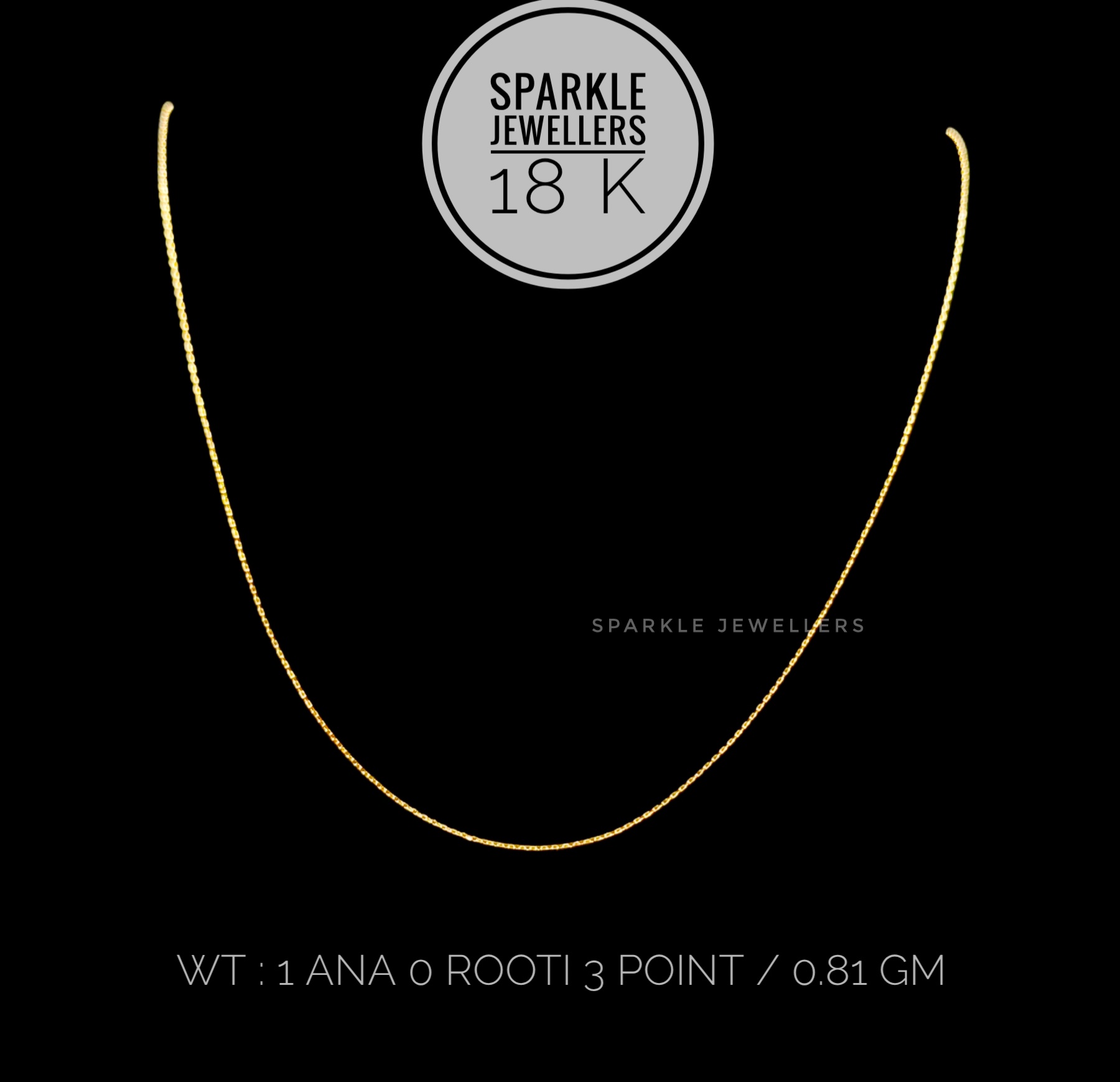 Regular Chain | Sparkle Jewellers