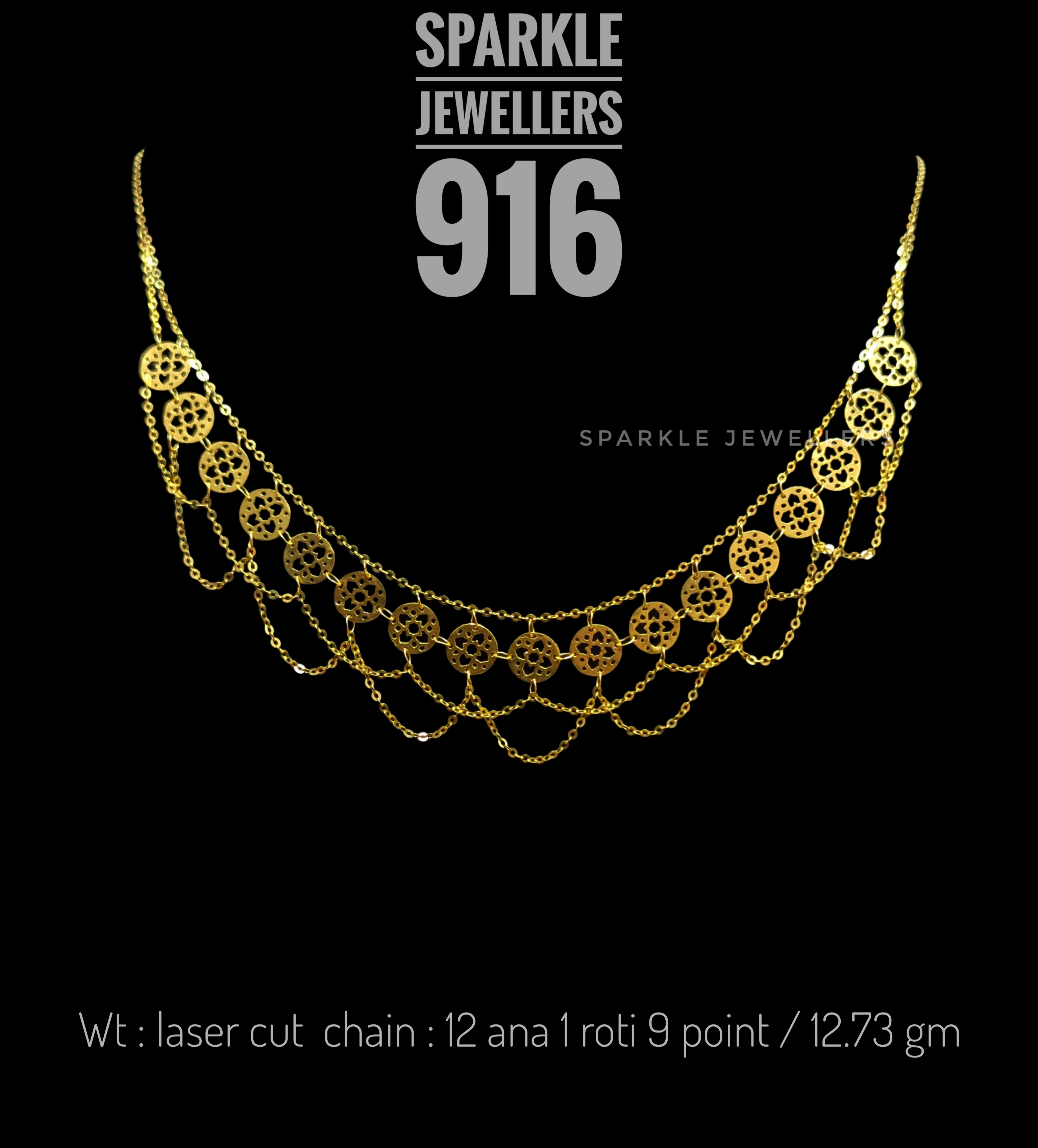 Sparkle: Laser Cut Chain | Sparkle Jewellers
