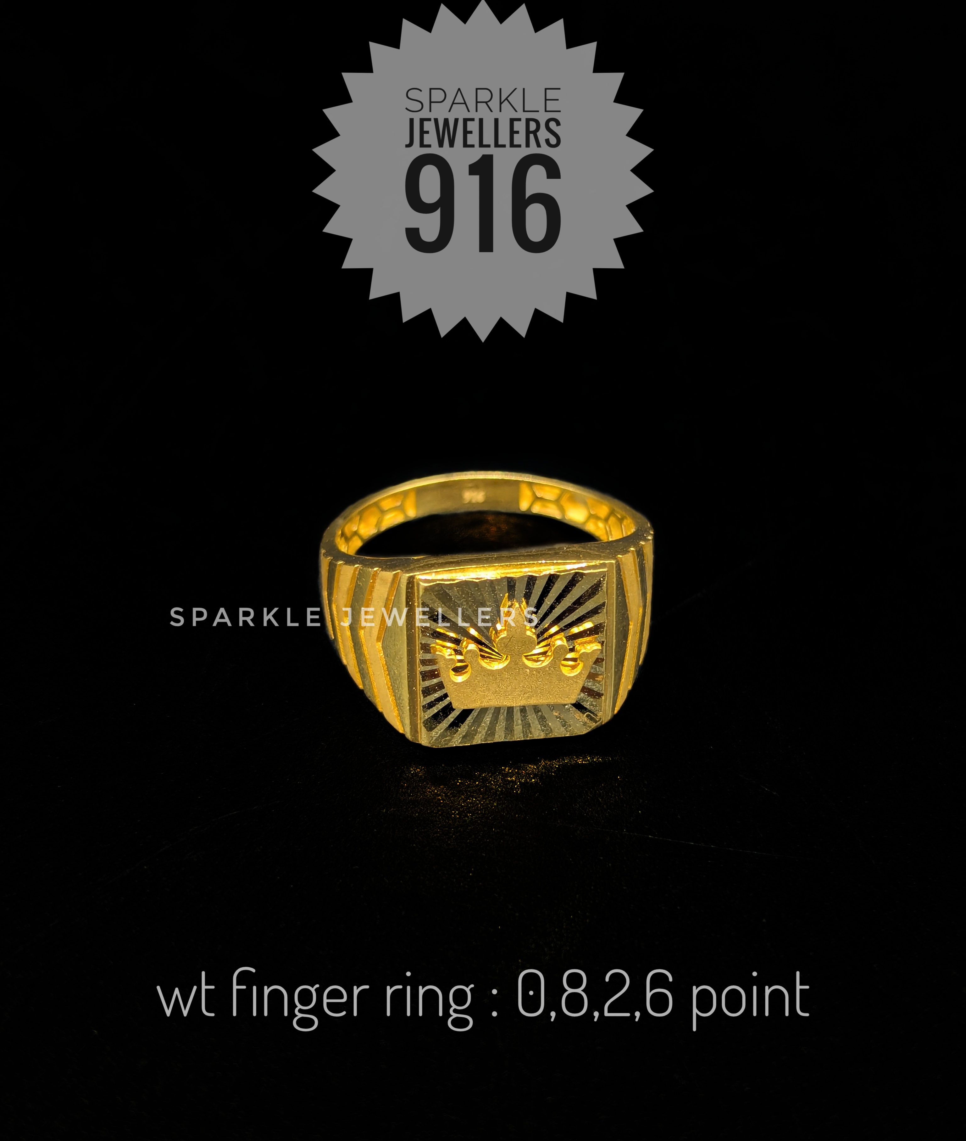 Men's Finger Ring | Sparkle Jewellers