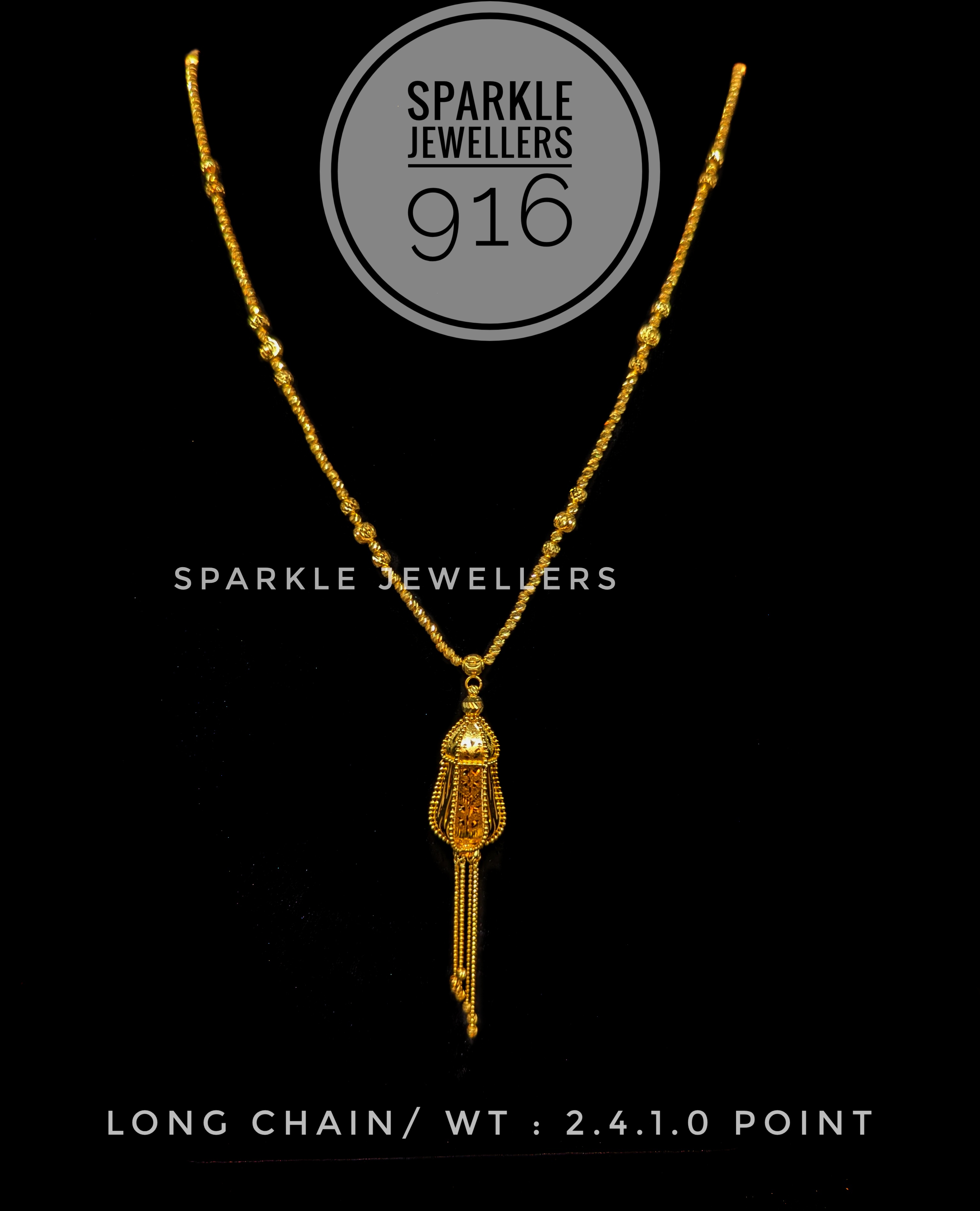 Dubai Fancy Mob Chain | Sparkle Jewellers