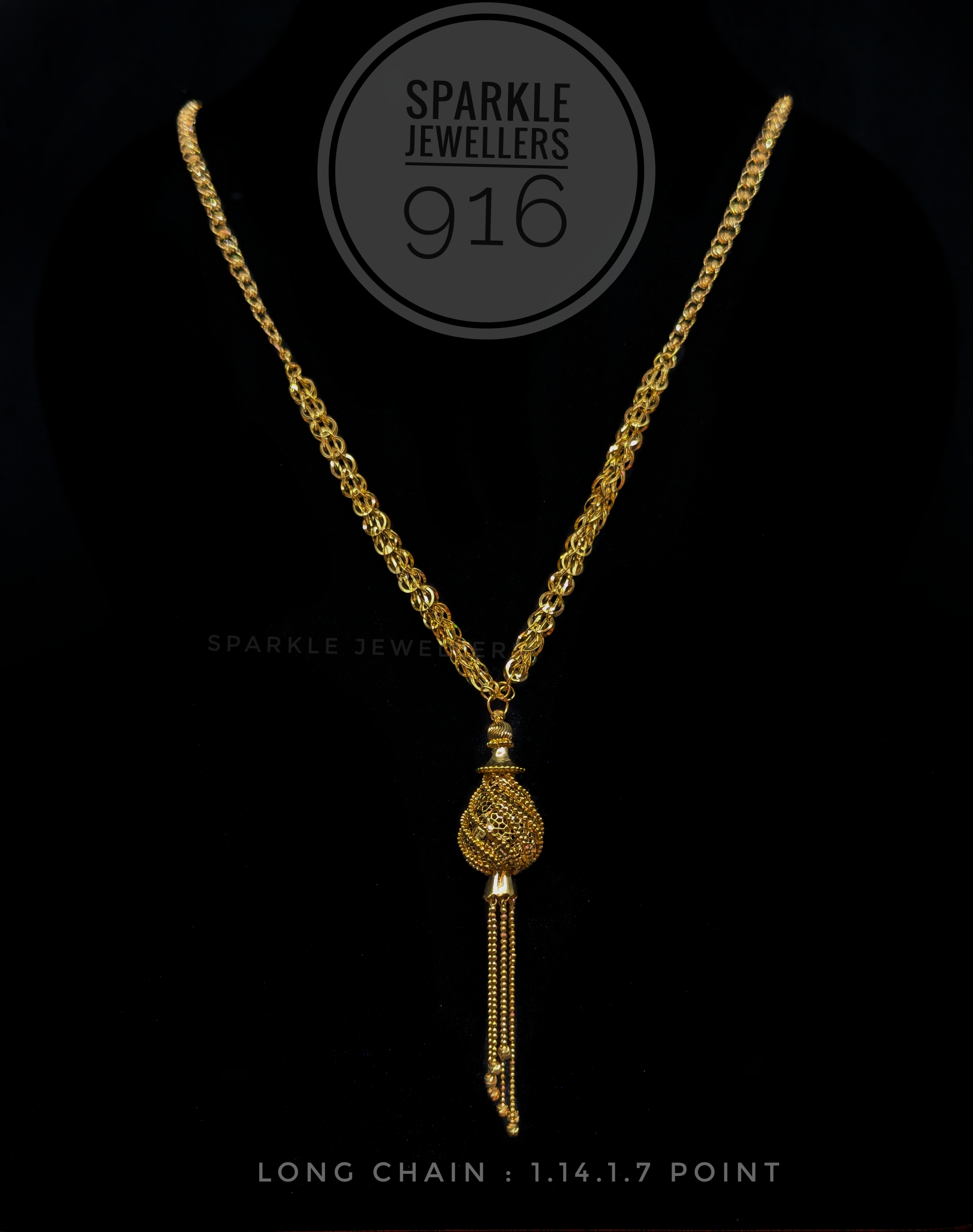 Dubai Fancy Mob Chain | Sparkle Jewellers