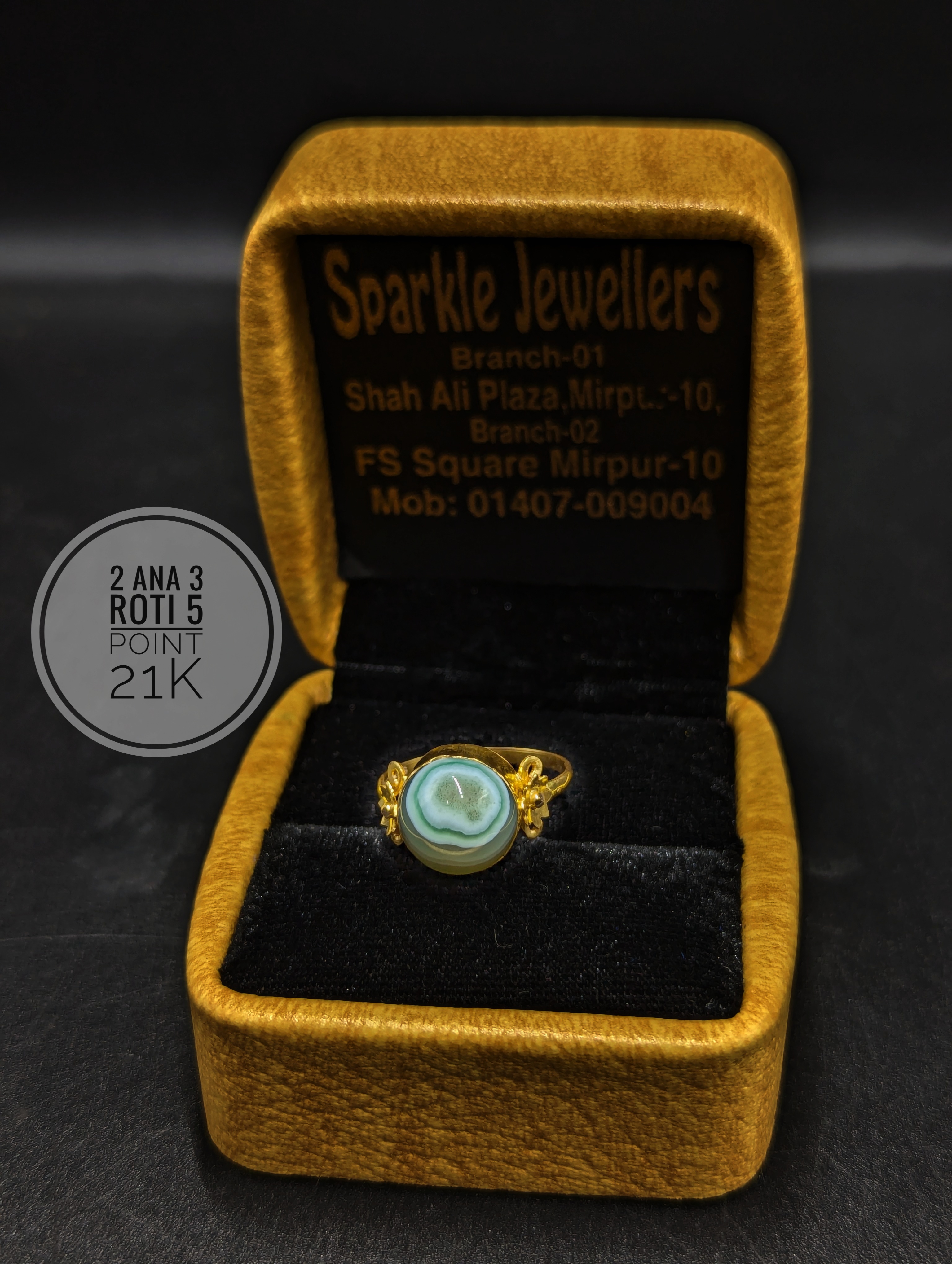 Power Stone Ring | Sparkle Jewellers