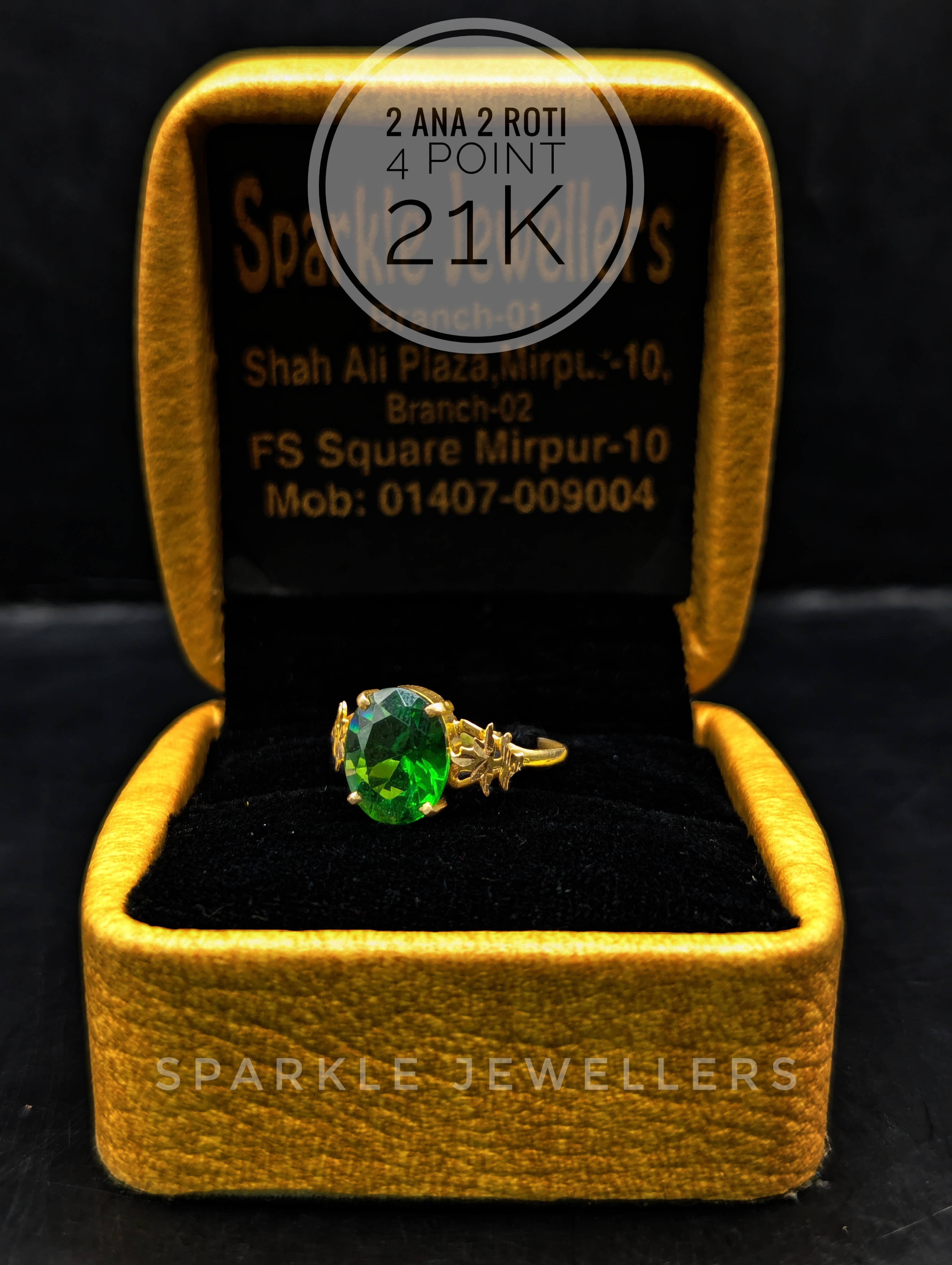 21K ZaraCini Ring | Sparkle Jewellers