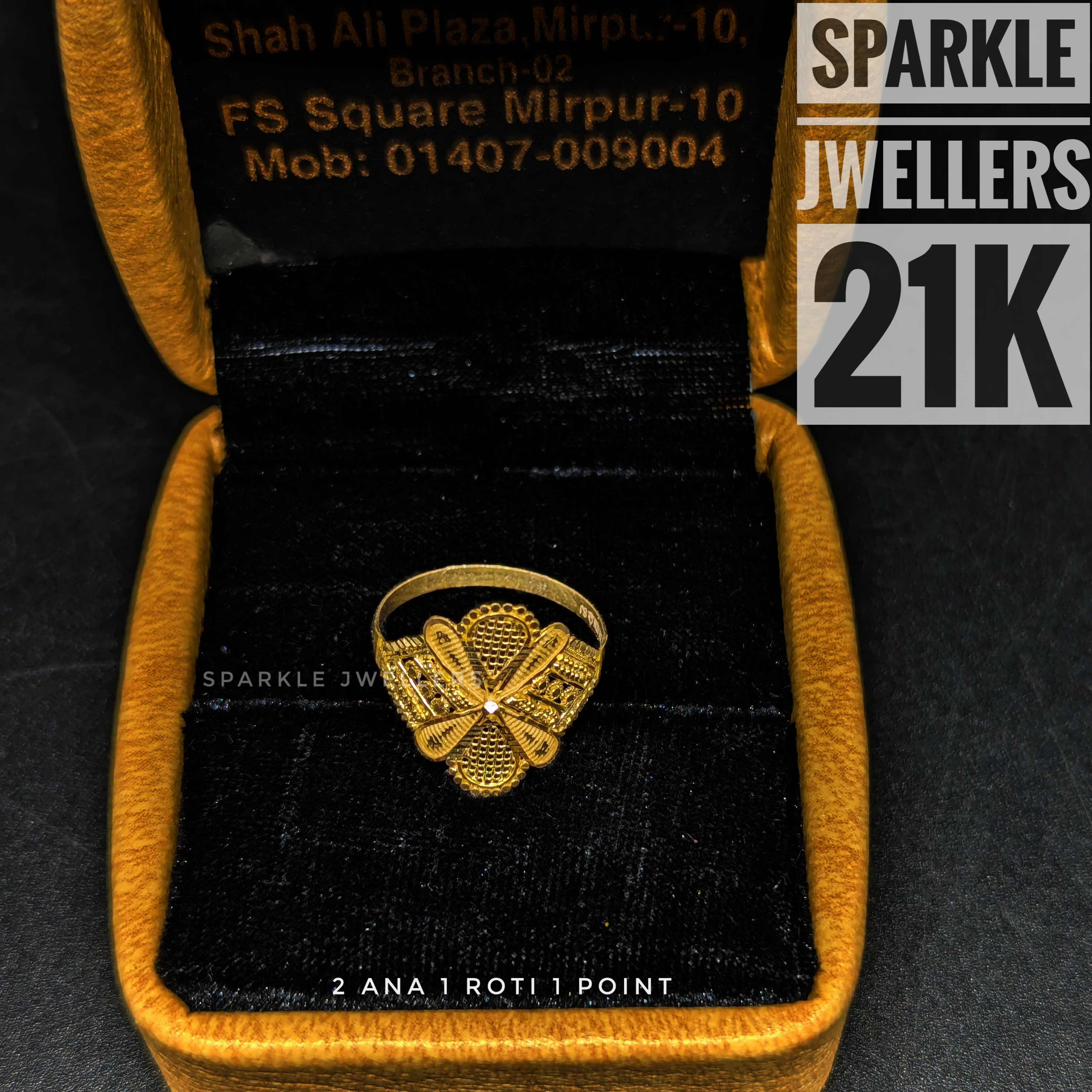 Golden Halo | Sparkle Jewellers