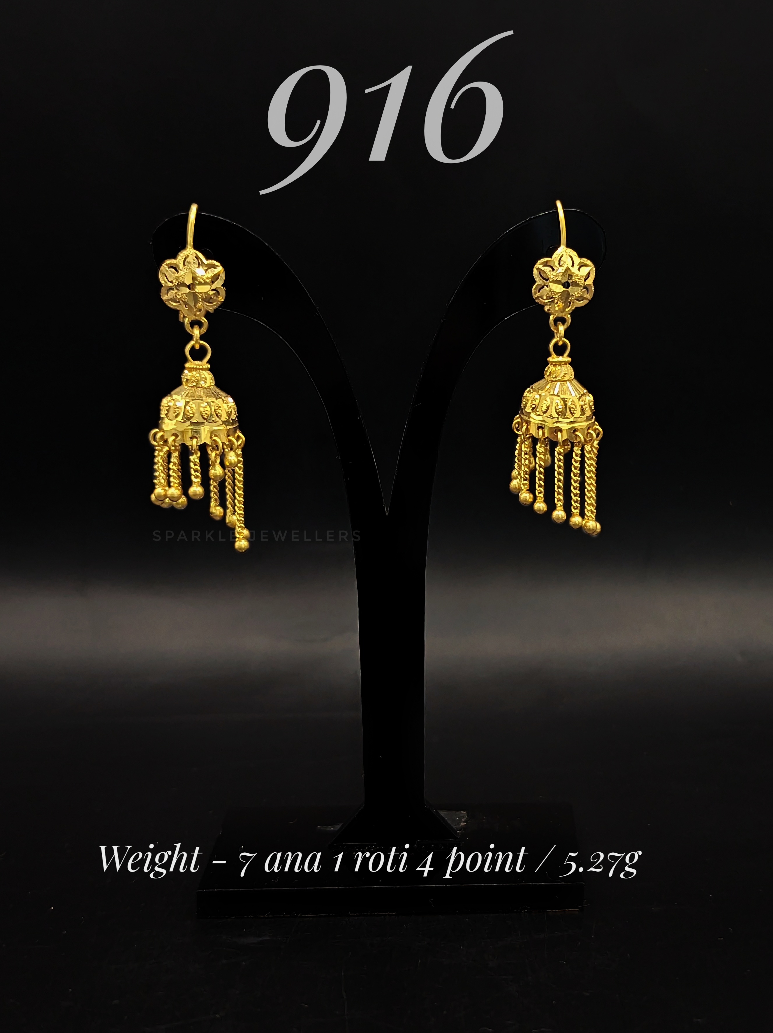 Sparkle :-Regular Jhumka | Sparkle Jewellers