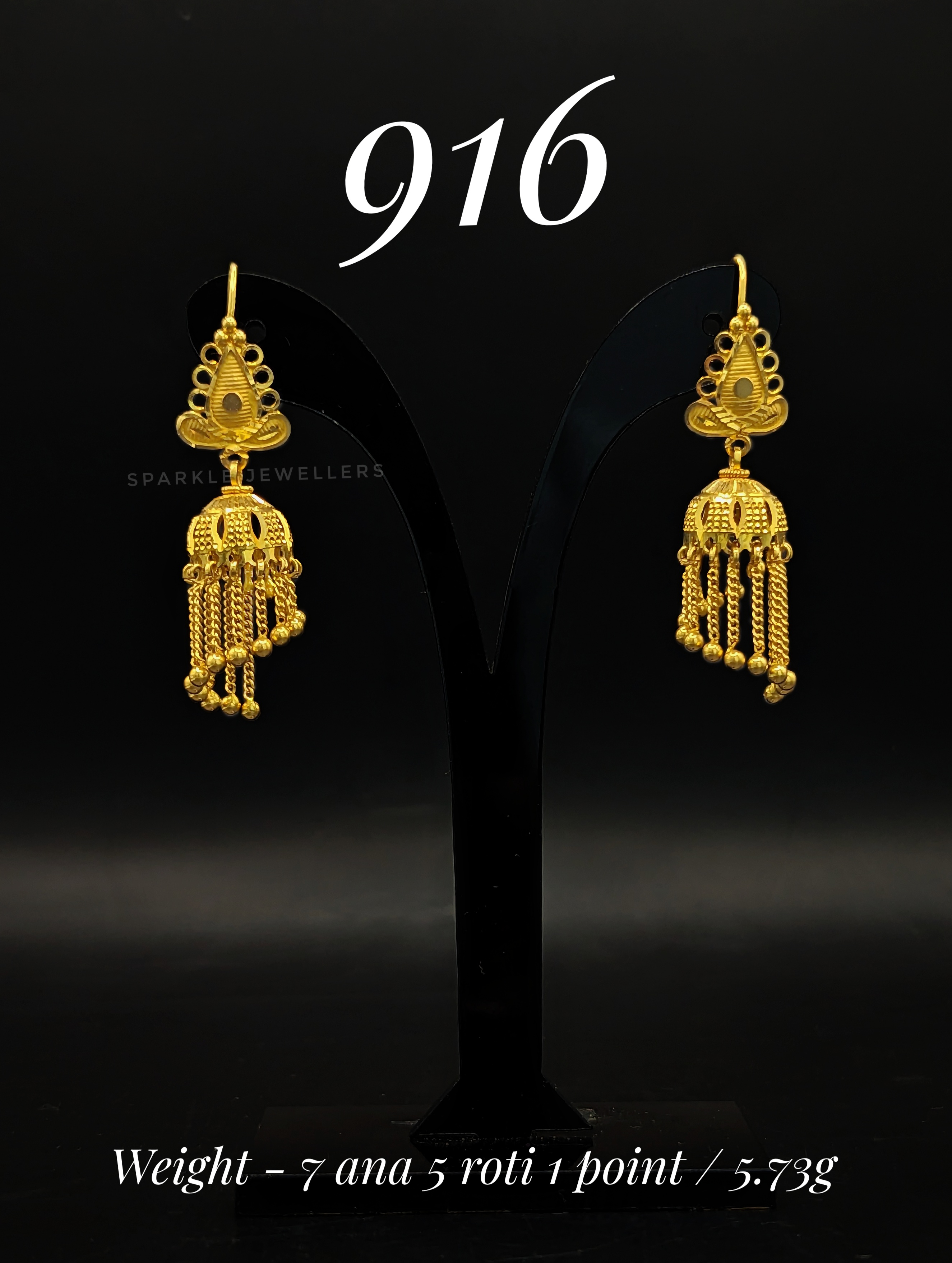 Sparkle :-Regular Jhumka | Sparkle Jewellers