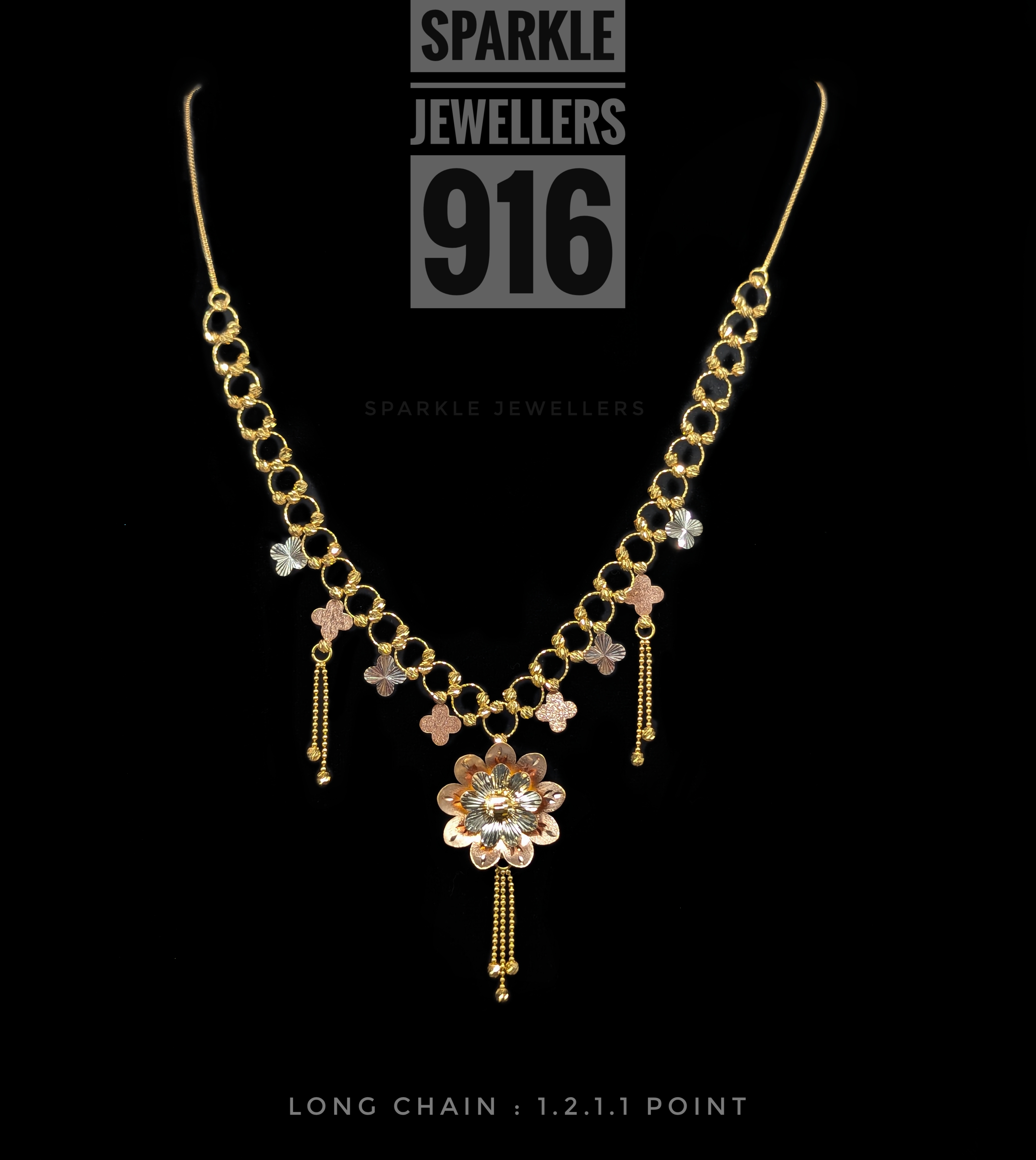 Laser Cut Chain | Sparkle Jewellers