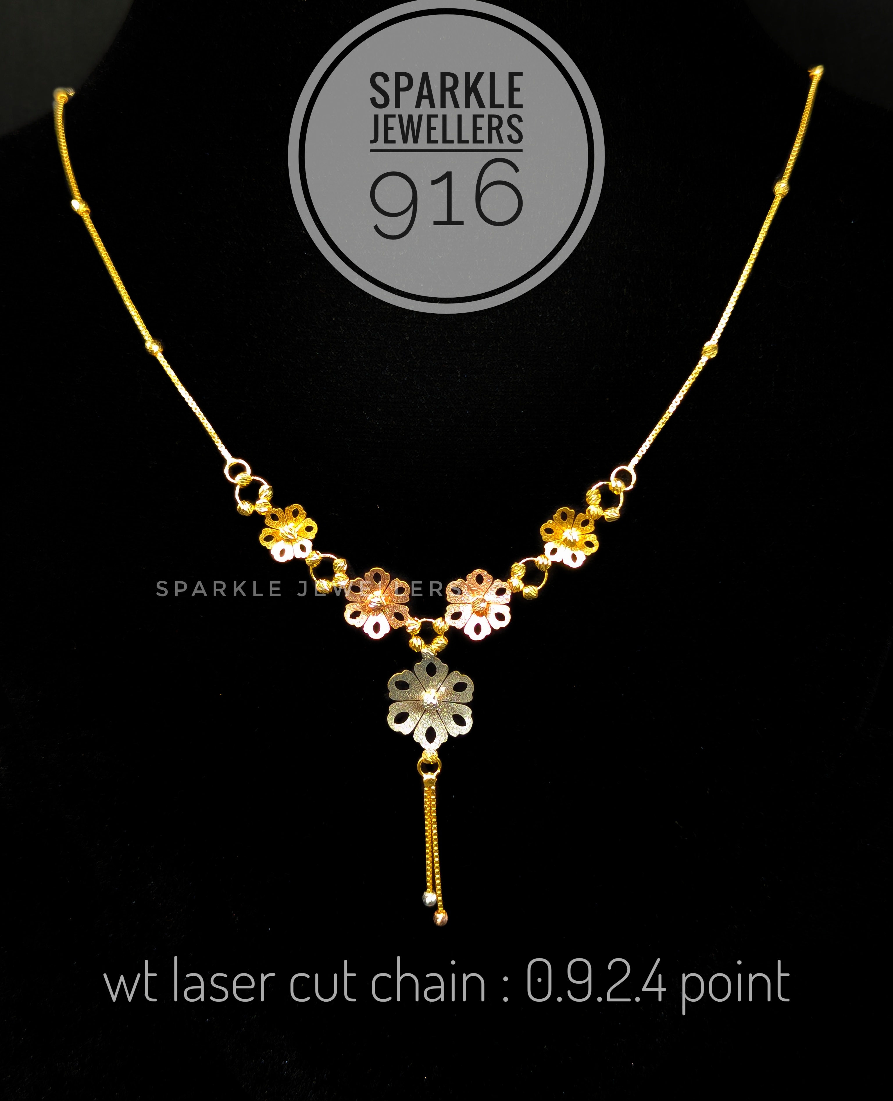 Laser Cut Chain | Sparkle Jewellers