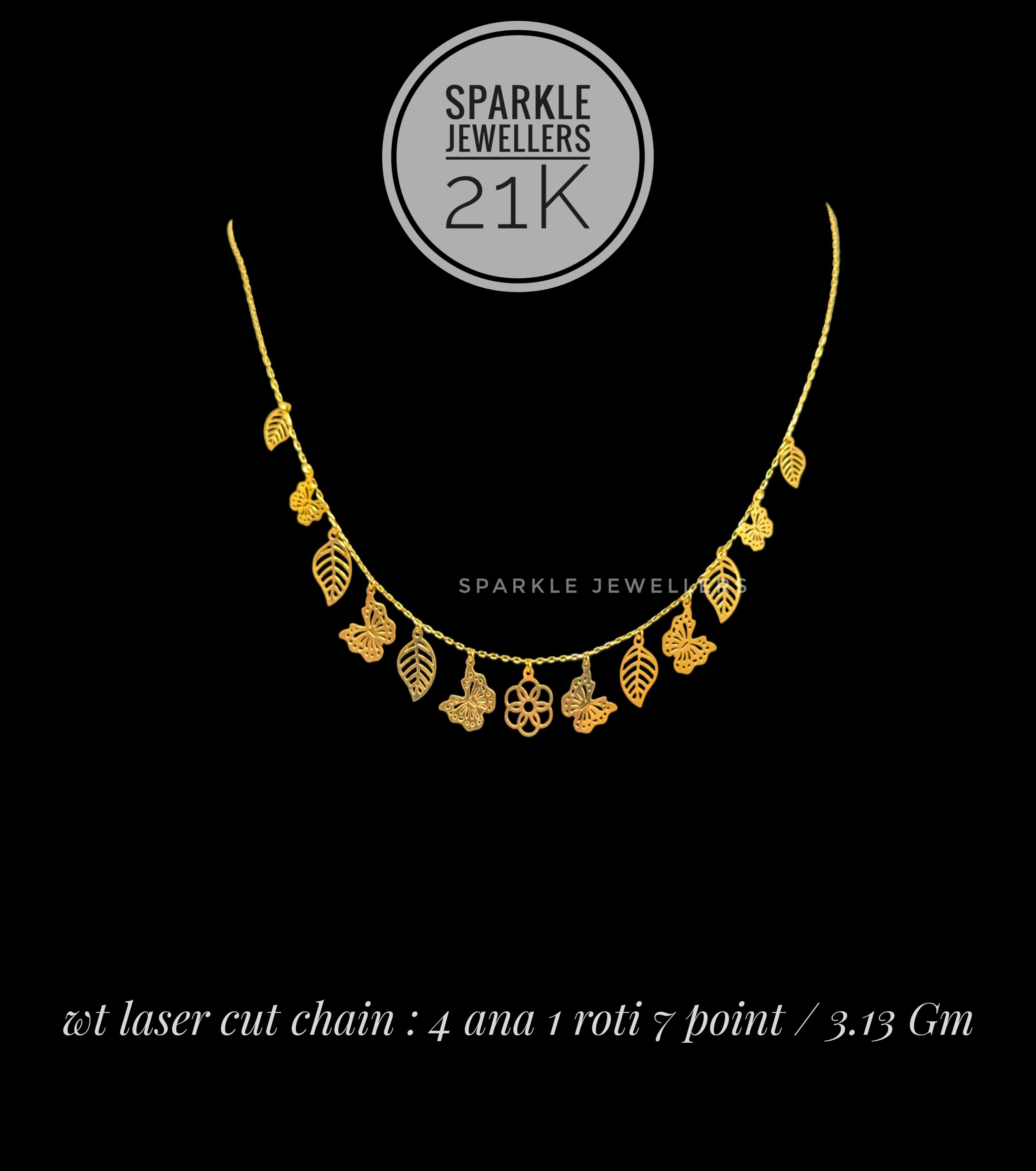 Premium 21K Gold Chain | Sparkle Jewellers