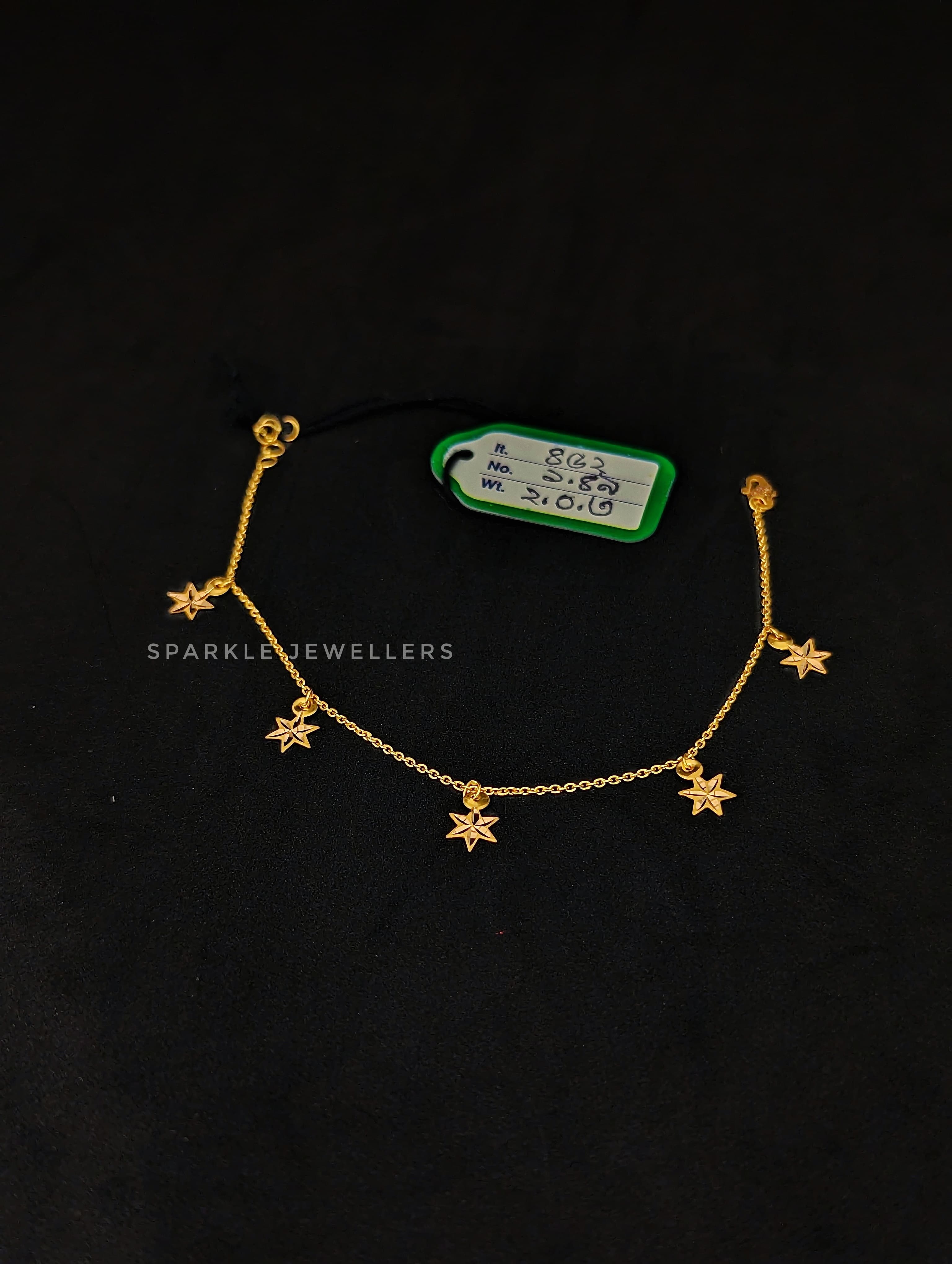 Sparkle- 21k Star Bracelet | Sparkle Jewellers