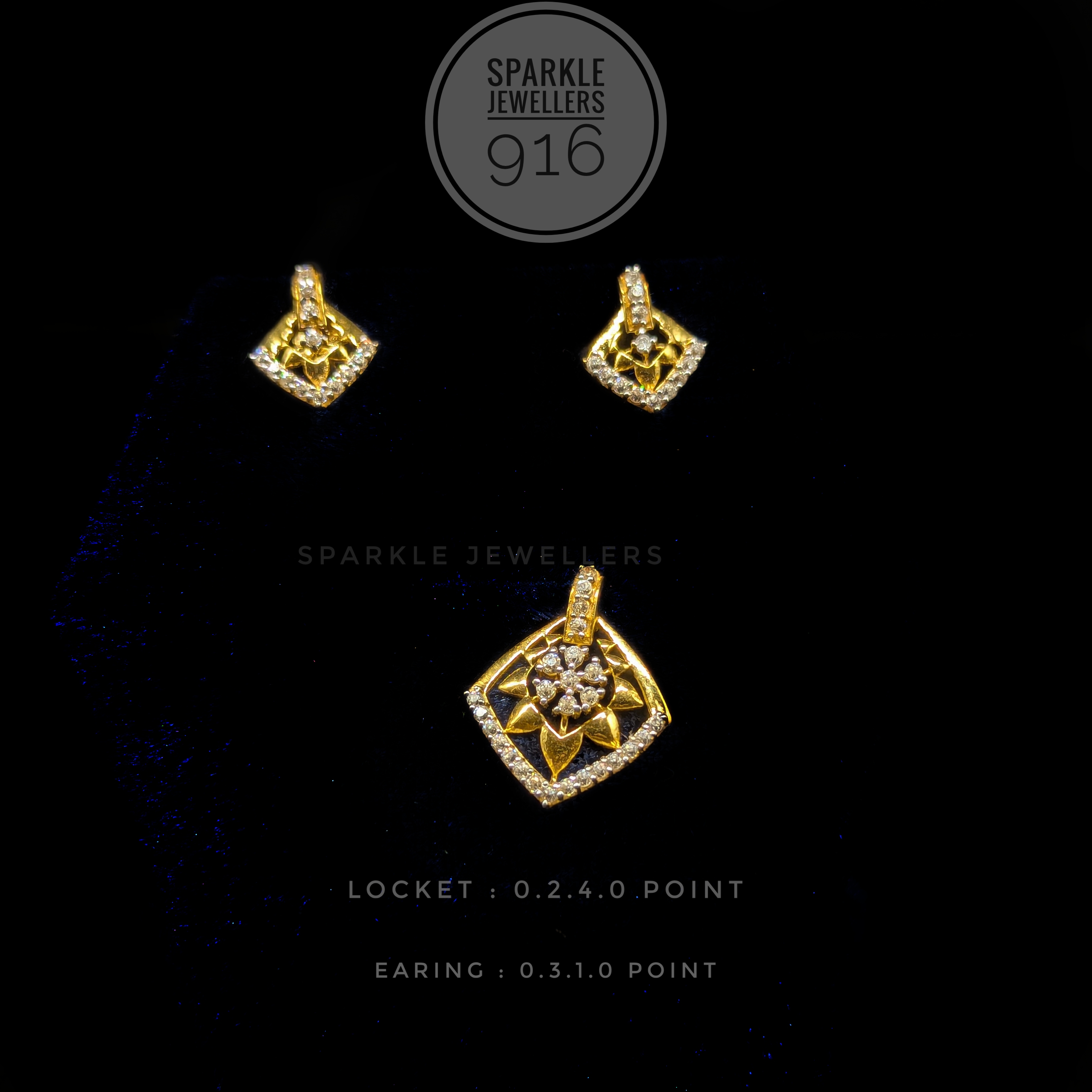 Locket Sets | Sparkle Jewellers